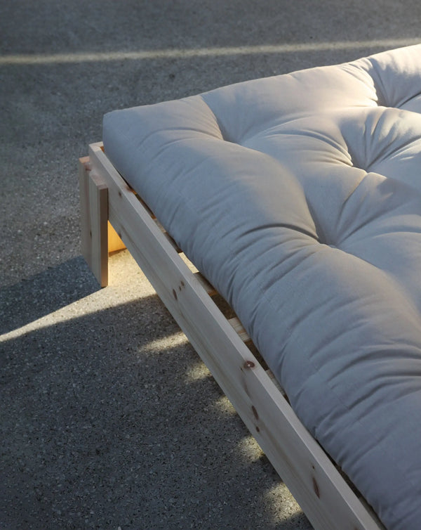 Karup Design Layers 160x200 bed frame with storage bench pine - Laatukaluste