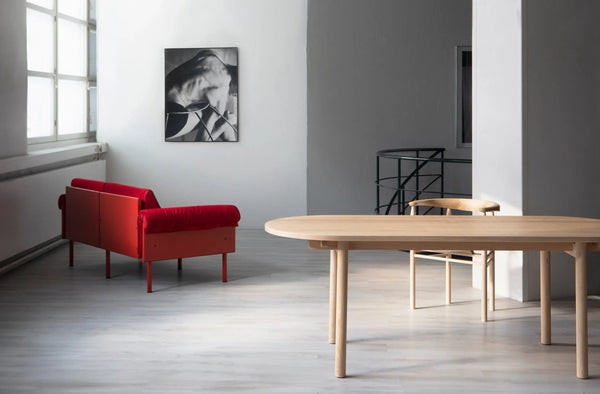 Nikari Basic oval table 200x80 oak - Laatukaluste
