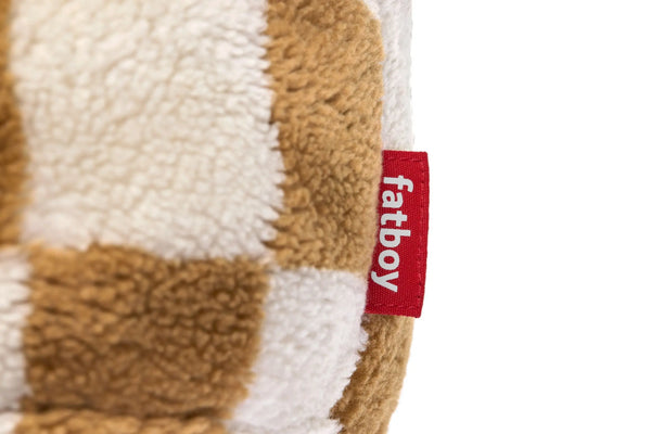 Fatboy Point Teddy Chess pouf almond - Laatukaluste