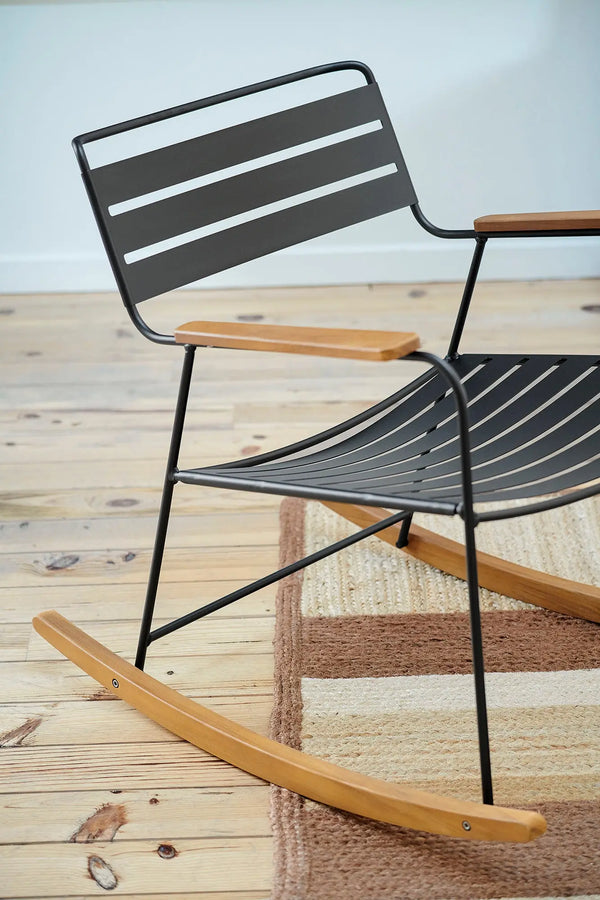 Fermob Surprising rocking chair black - Laatukaluste