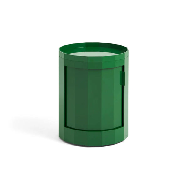 HAY Facet cabinet low spinach green - Laatukaluste