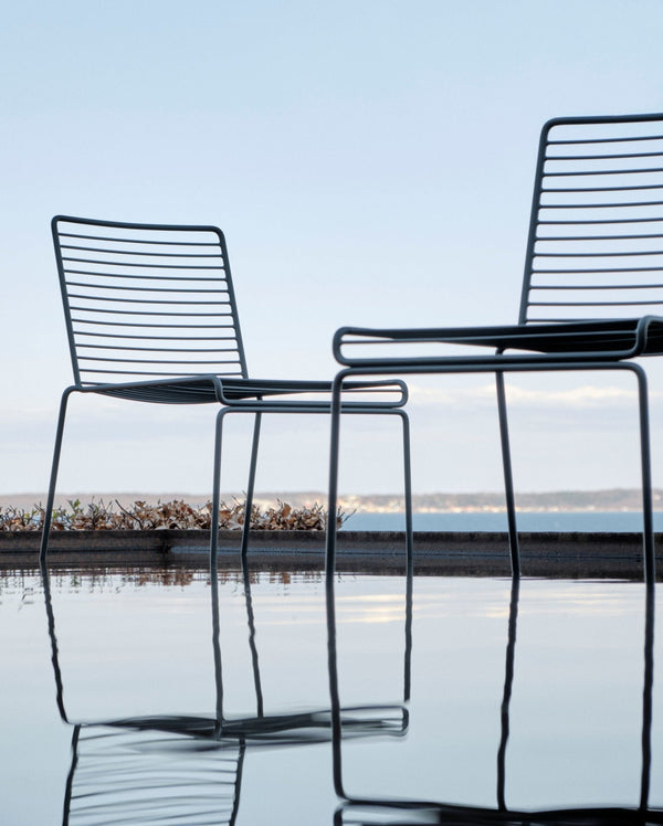 HAY Hee Dining Chair grey - Laatukaluste