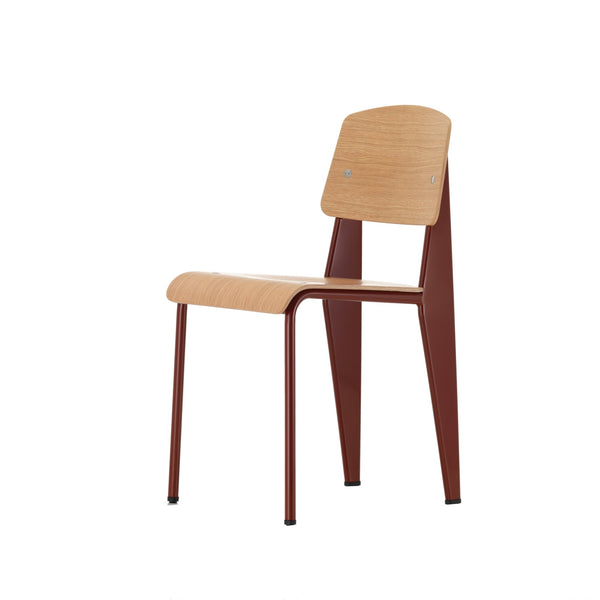 Vitra Standard chair oak/Japanese red - Laatukaluste